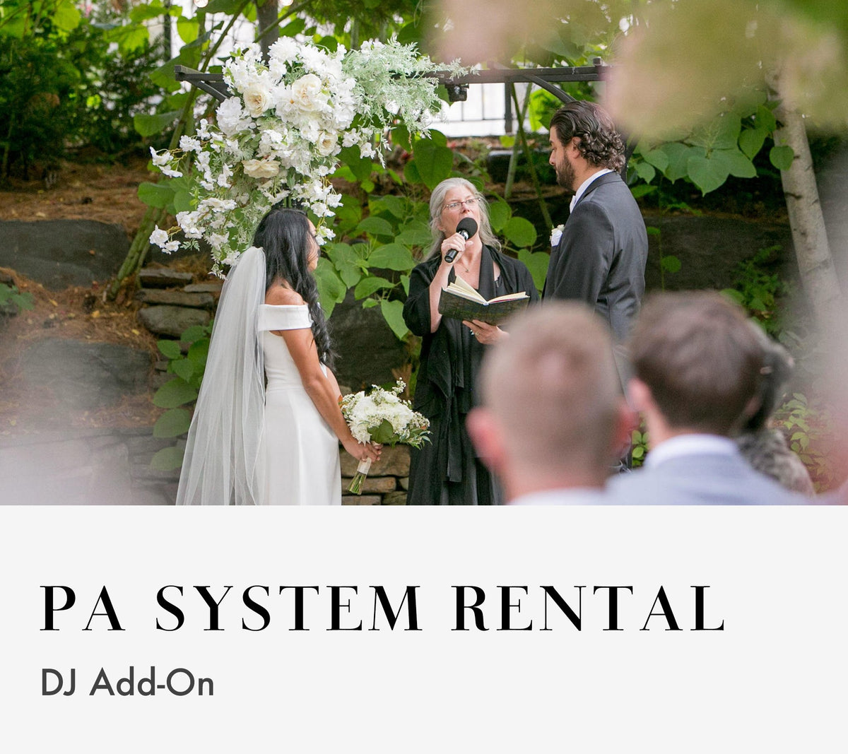 PA System Rental - DJ